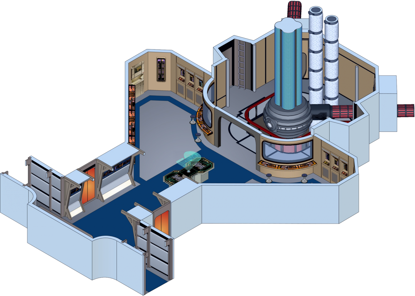 Main Engineering (USS Magellan) - AioRPG